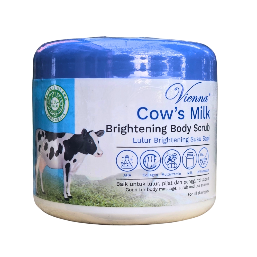 VIENNA COW'S MILK BRIGHTENING BODY SCRUB 250gr x24pcs